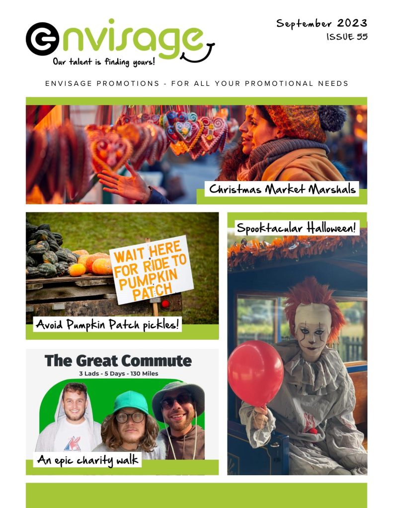 Envisage Agency News - Event Tips, Promo Staff Advice & More