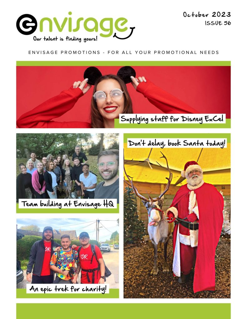 Envisage Agency News - Event Tips, Promo Staff Advice & More