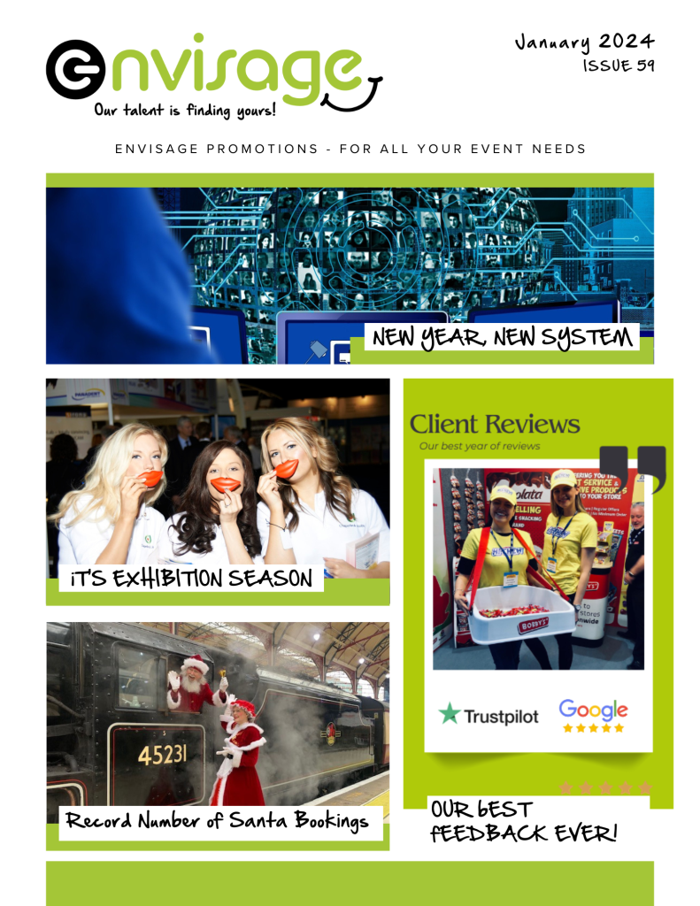 Envisage Agency News - Event Tips, Promo Staff Advice & More