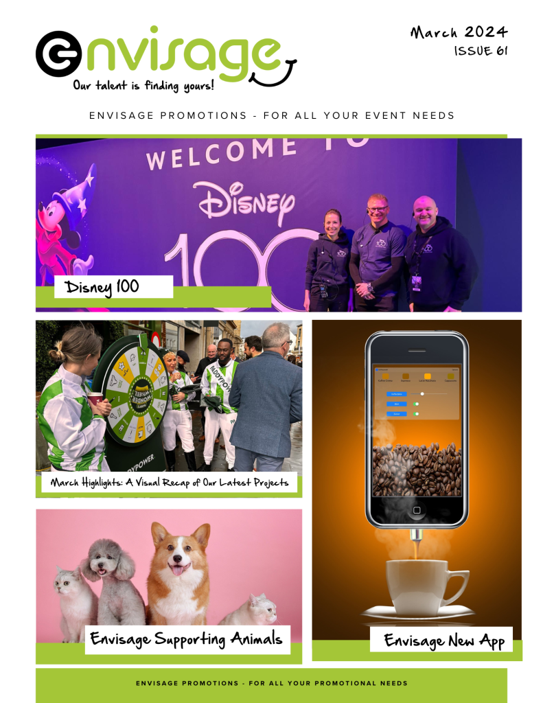 Envisage Agency News - Event Tips, Promo Staff Advice & More